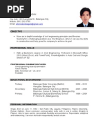 Application Letter DPWH | PDF | Educational Stages | Qualifications