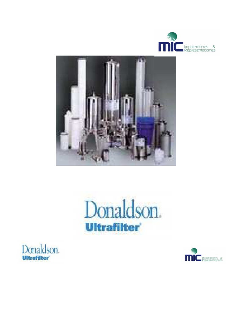 Catalogo Donaldson | PDF