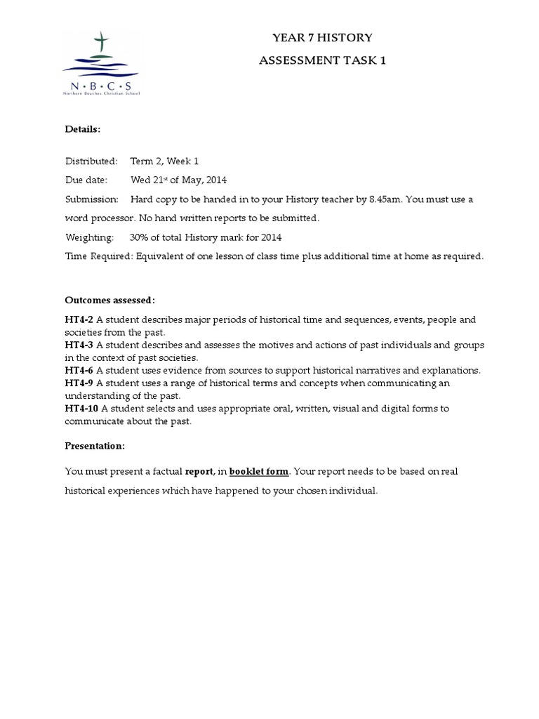 Year 7 History Egyptian Report Guidelines | PDF | Ancient Egypt ...