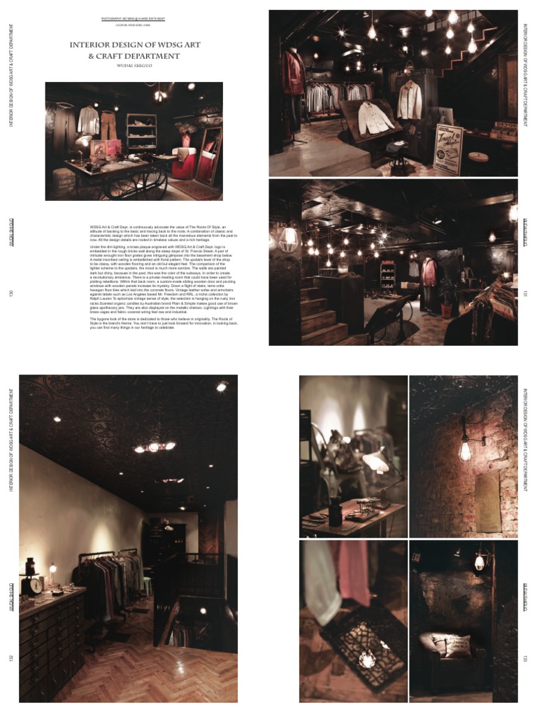 Interior Design of WDSG Art & Craft Department | PDF | Culture Of ...