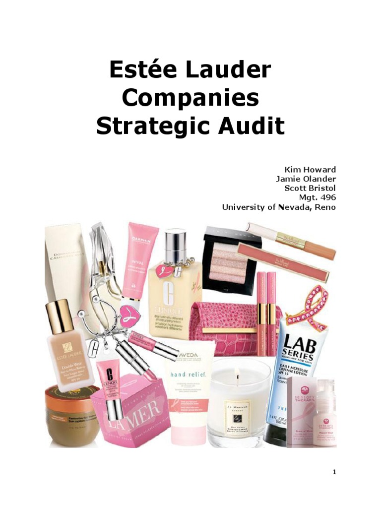 Estee Lauder Strategic Audit | PDF | Cosmetics | Brand