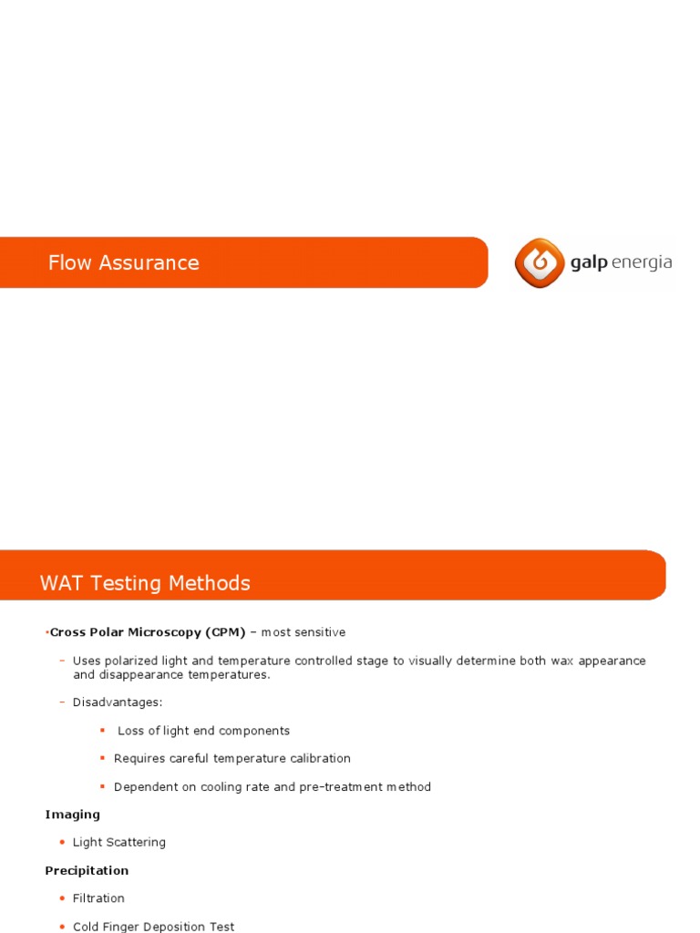 Wax Test Methods | PDF | Differential Scanning Calorimetry | Phases Of ...
