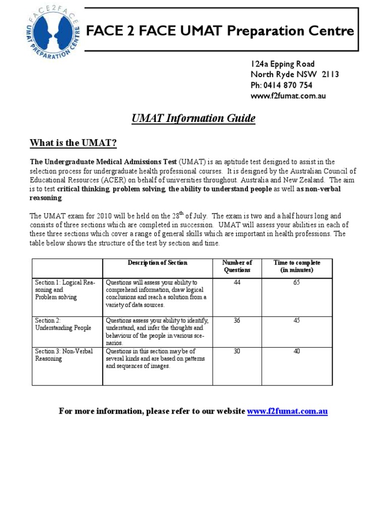 Umat Guide | PDF | Test (Assessment) | Learning