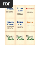 Sharp Practice Playsheet | PDF | Cavalry | Military