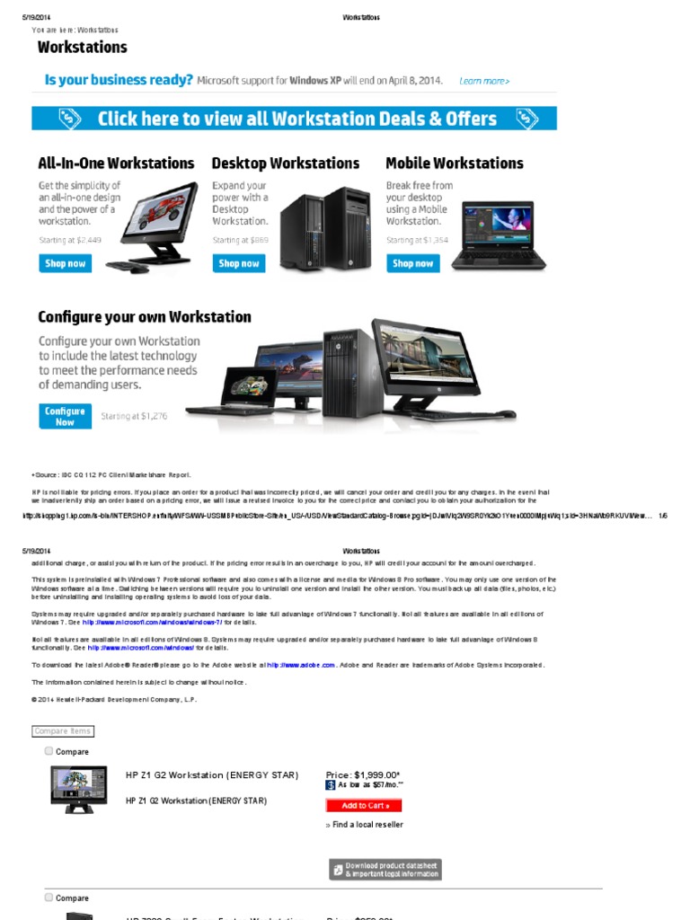 You Are Here: Workstations | PDF | Computer Hardware | Microcomputers