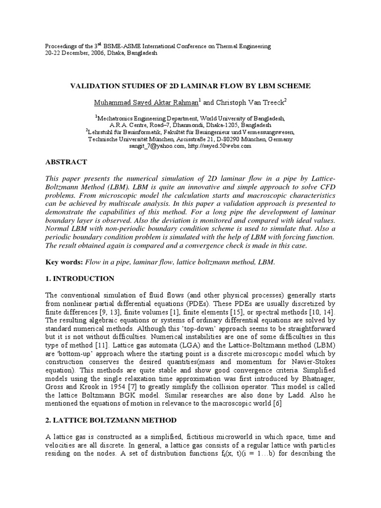 18 Conference Article BSME ASME Paper1 | PDF | Fluid Dynamics | Mechanics