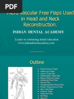 Radial Free Forearm Flap - RFFF - Surgical Technique | PDF