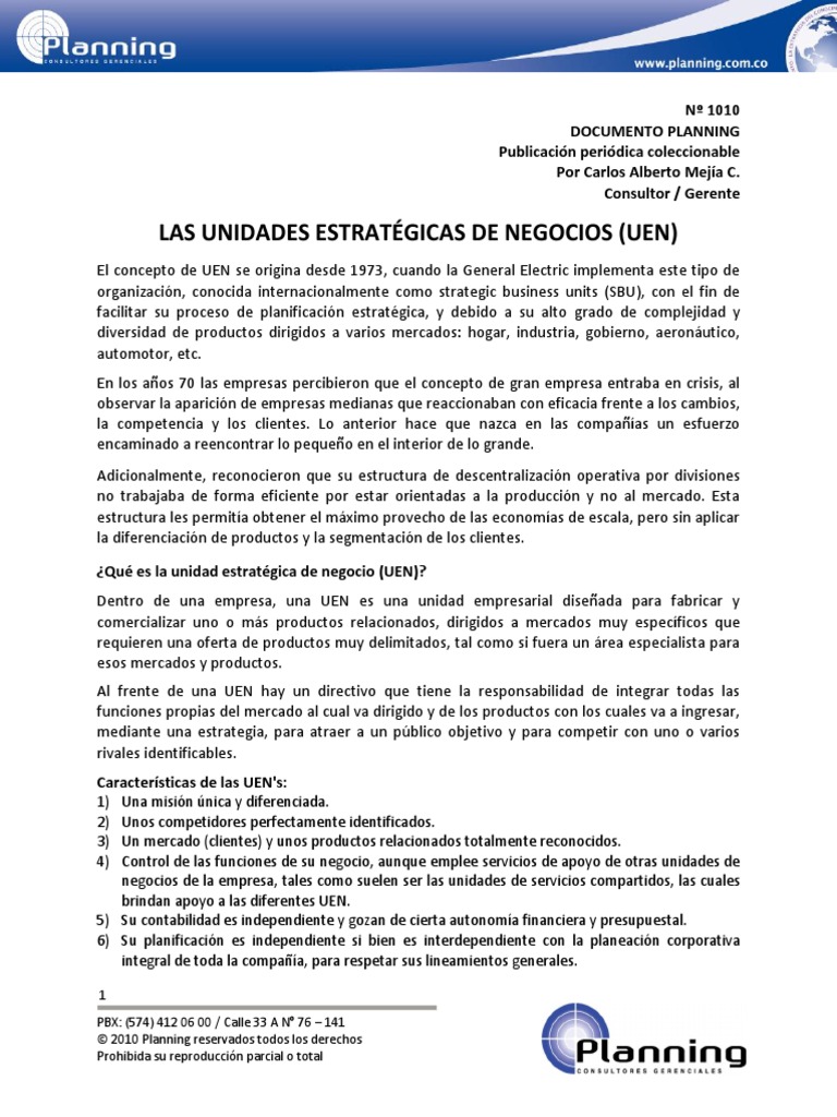 Uen | PDF | Marketing | Business