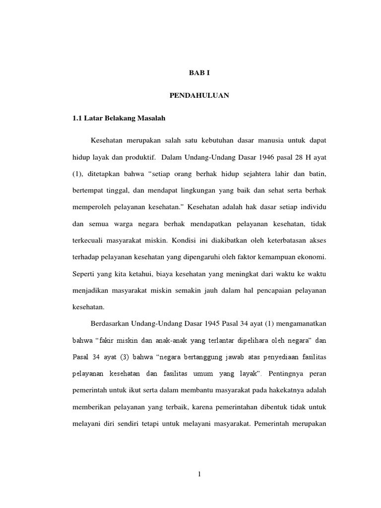Implementasi Jamkesmas | PDF | Ilmu Sosial