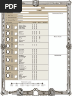 Godbound Character Sheets | PDF