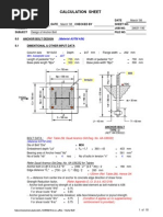 Retaining Wall Excel Sheet | PDF | Building Engineering | Soil