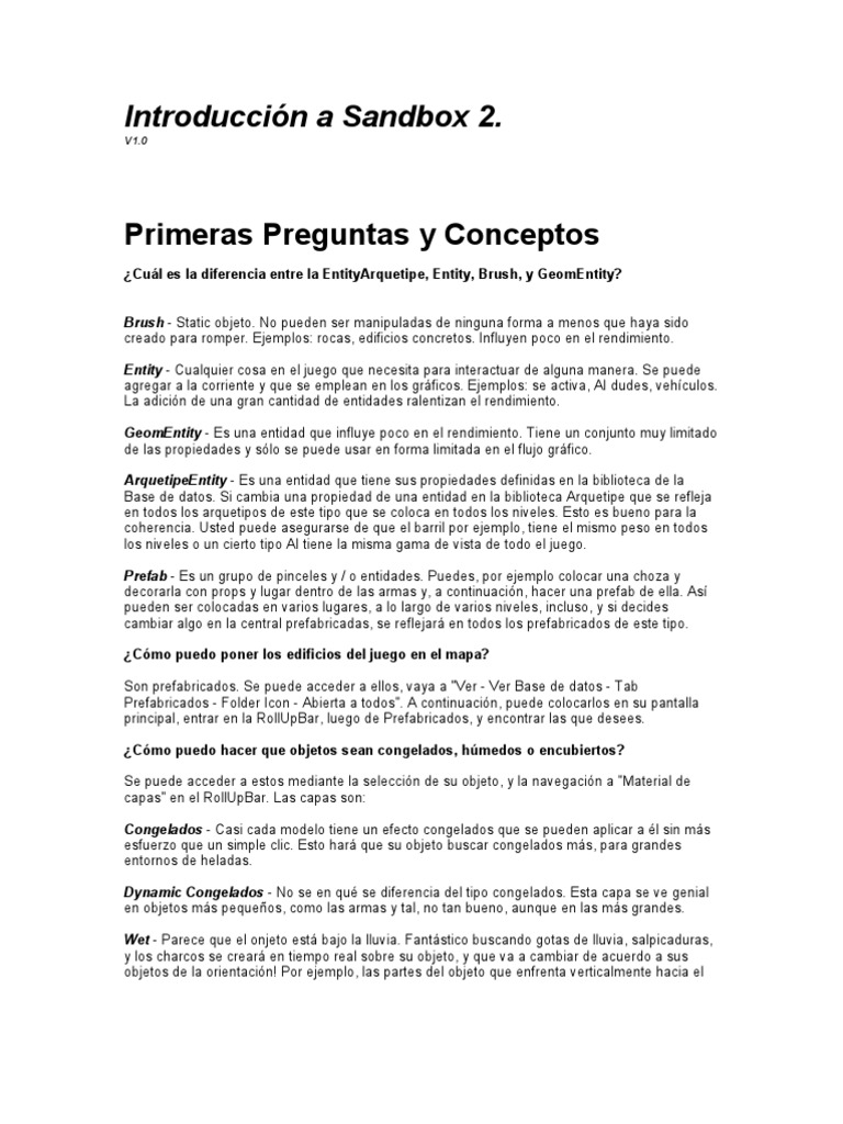Tutorial Sandbox2 V1 0 Pdf Point And Click Software