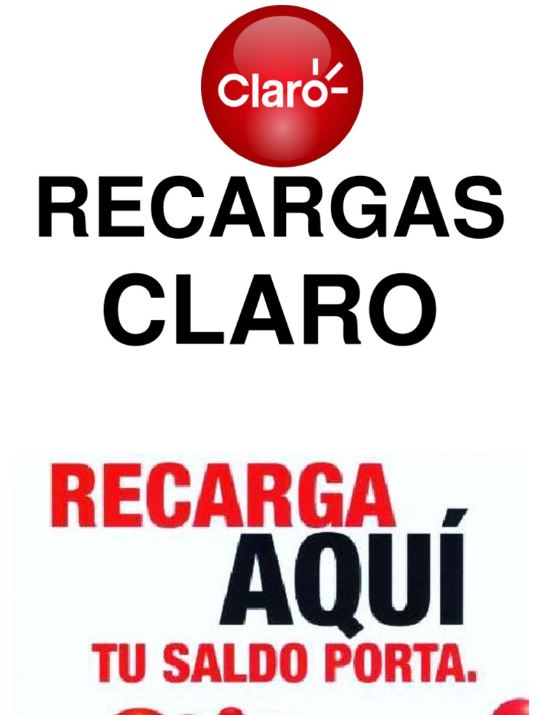 Recargas Claro | PDF