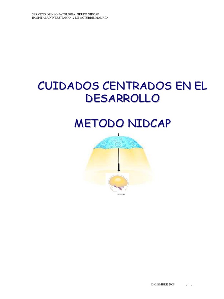 Cuidados Neonatales NIDCAP | PDF | Parto prematuro | Dolor