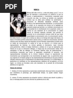 La Pantomima Definicion y Caracteristicas | PDF | Teatro | Las artes ...