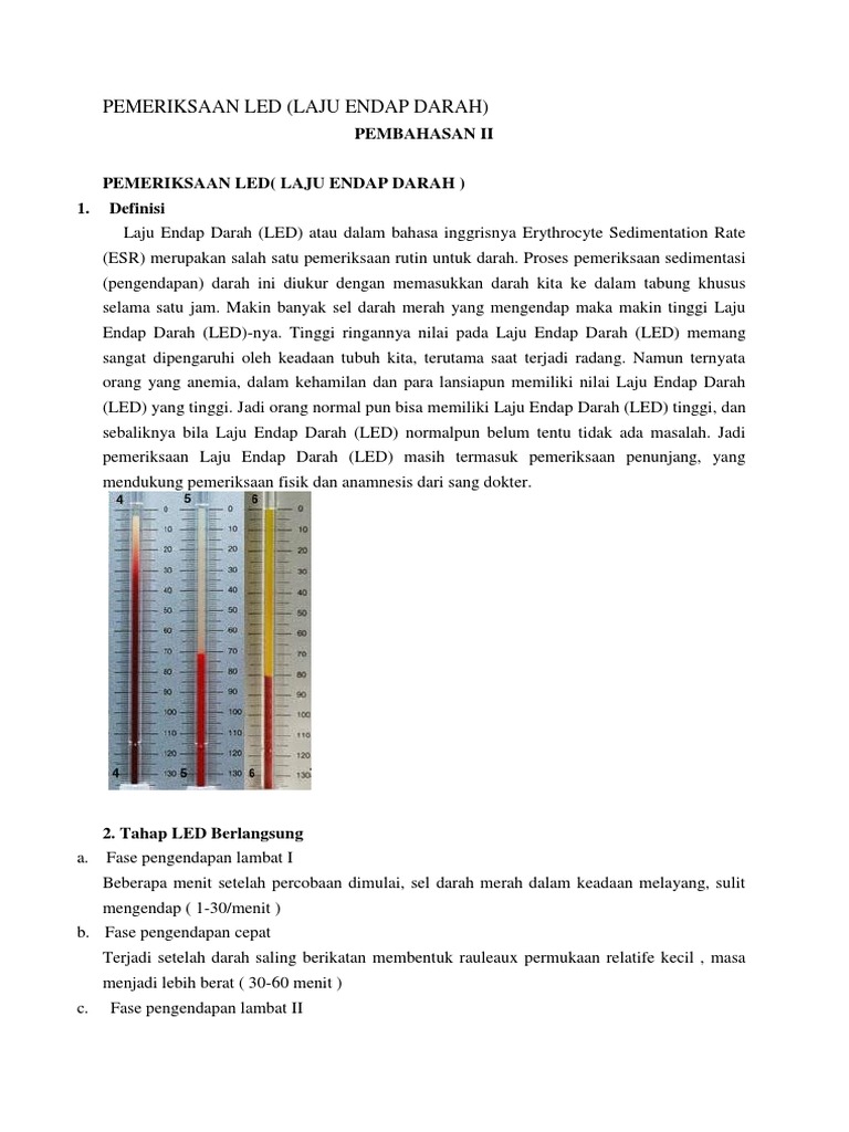 Pemeriksaan Led | PDF