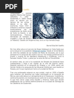 Bernal Diaz Del Castillo | PDF | Hernán Cortés | México colonial