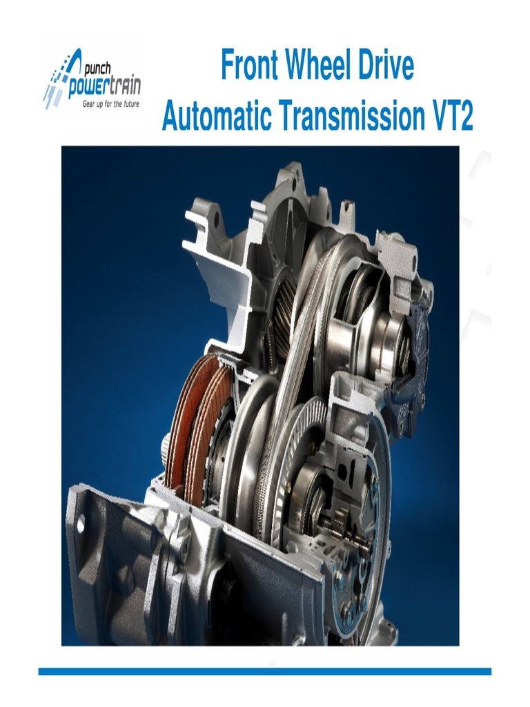 Front Wheel Drive Automatic Transmission VT2 | PDF | Automatic ...