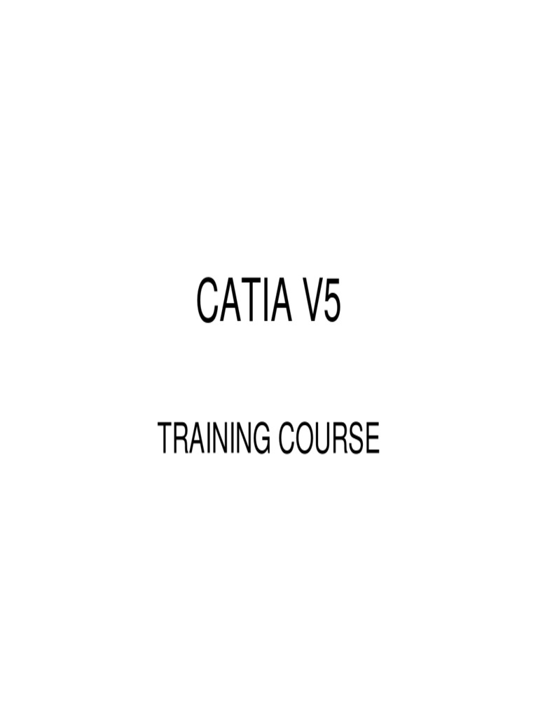 CATIA V5 Training | Command Line Interface | Icon (Computing)
