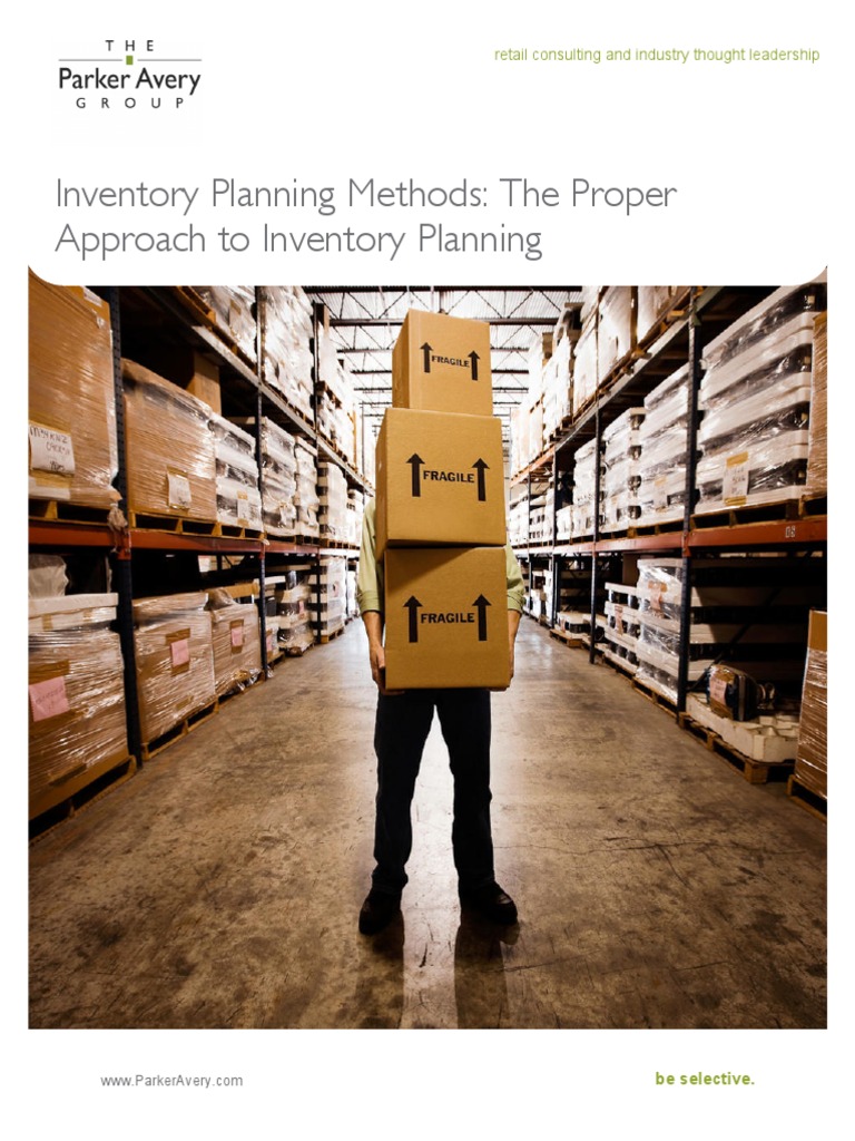 PAG POV Inventory Planning Methods | PDF