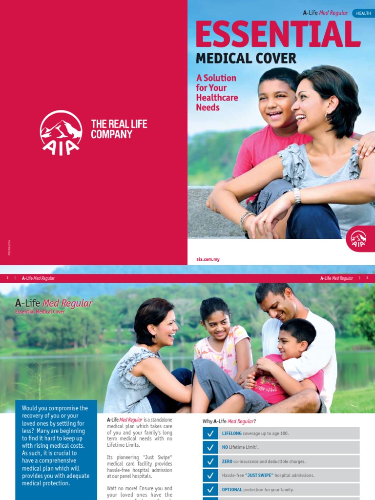 A-Life Med Regular: Comprehensive Coverage | PDF