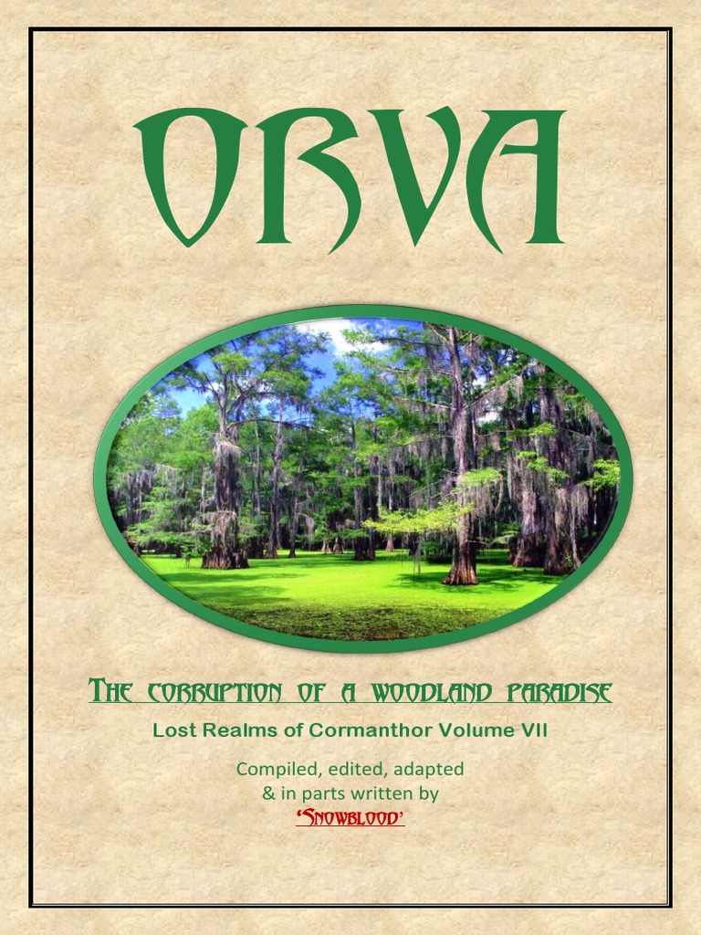 Orva of Cormanthor | PDF | Forgotten Realms | Elf (Dungeons & Dragons)