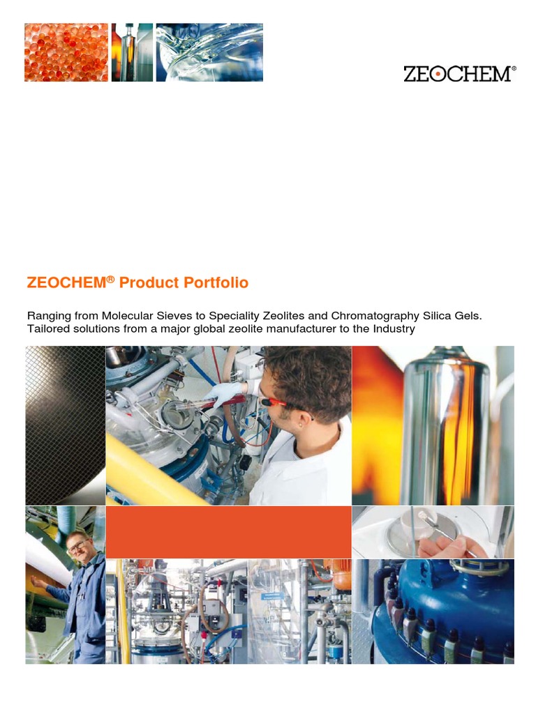 Zeochem Product Portfolio | PDF | Zeolite | Chromatography