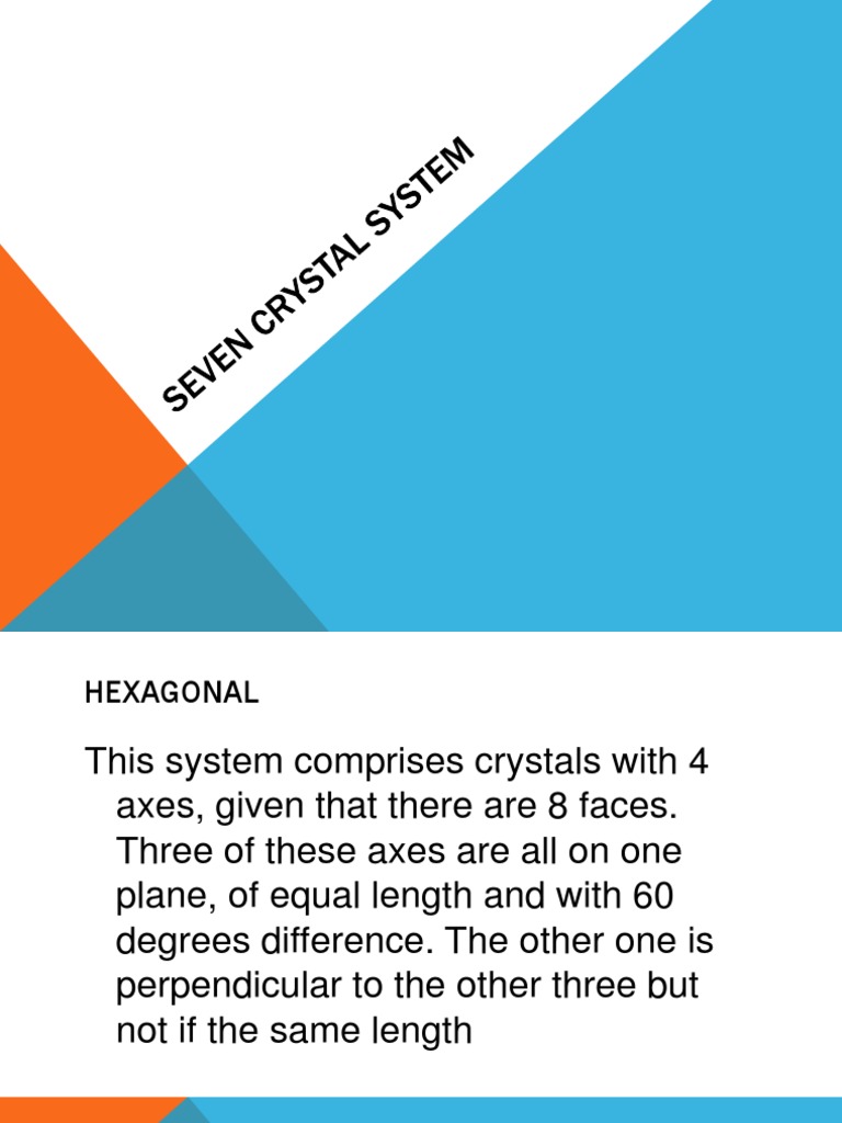 Seven Crystal System | Crystal Structure | Condensed Matter Physics