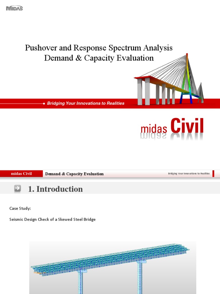 Midas Civil Webinar | PDF | Continuum Mechanics | Engineering