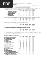 WOMAC Functional Scale | PDF