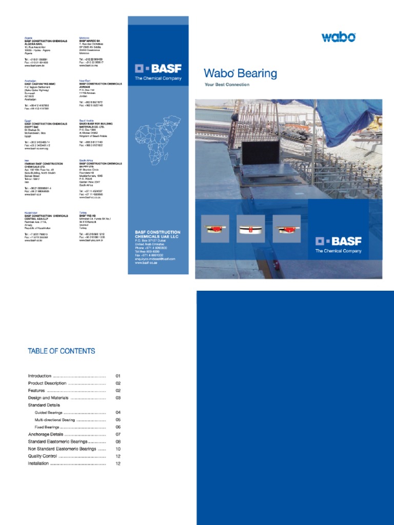 Wabo Bearing Brochure | PDF