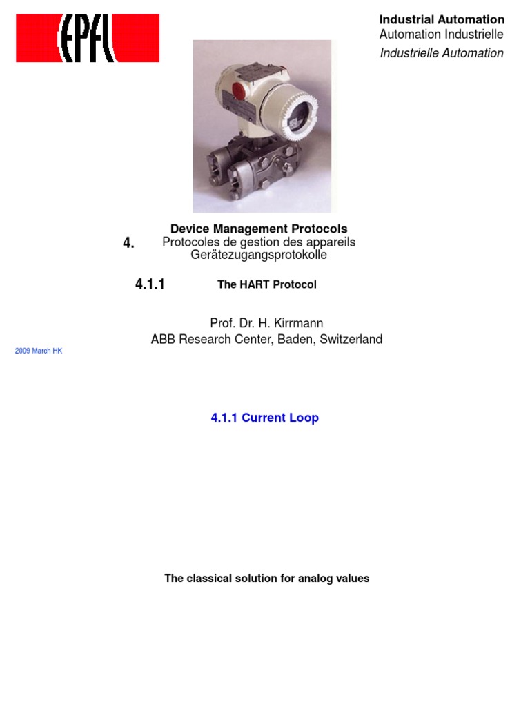 Hart Communication Protocol | Download Free PDF | Communications Protocols | Automation