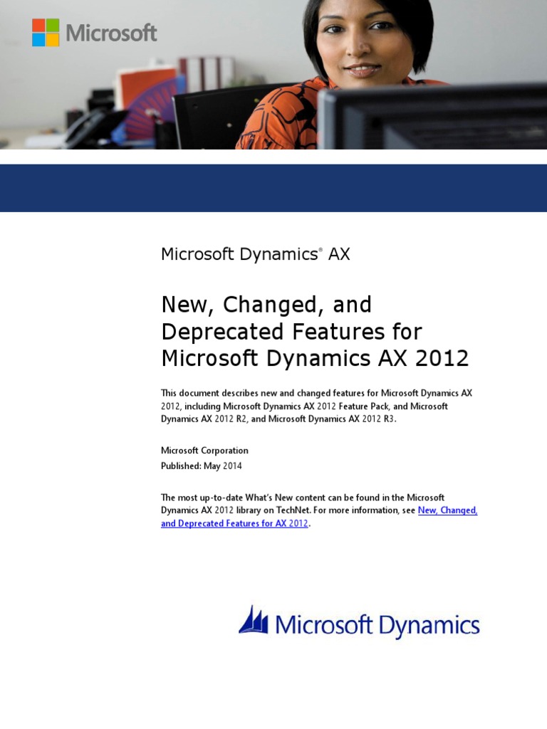 New Changed and Deprecated Features For Microsoft Dynamics AX 2012 ...