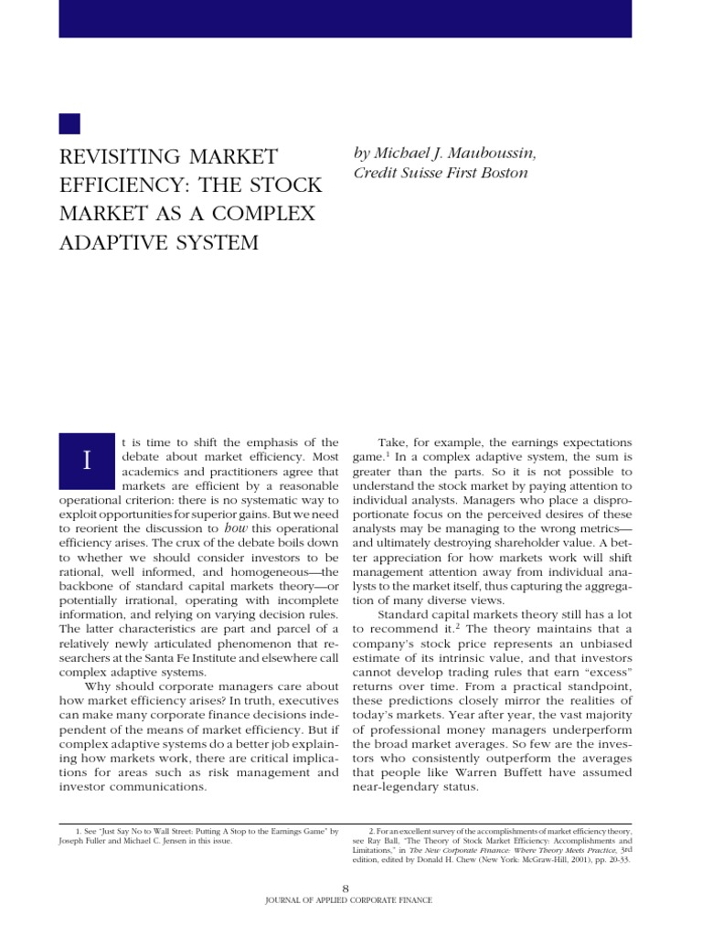 17-Revisiting Market Efficiency - The Stock Market As A Complex ...
