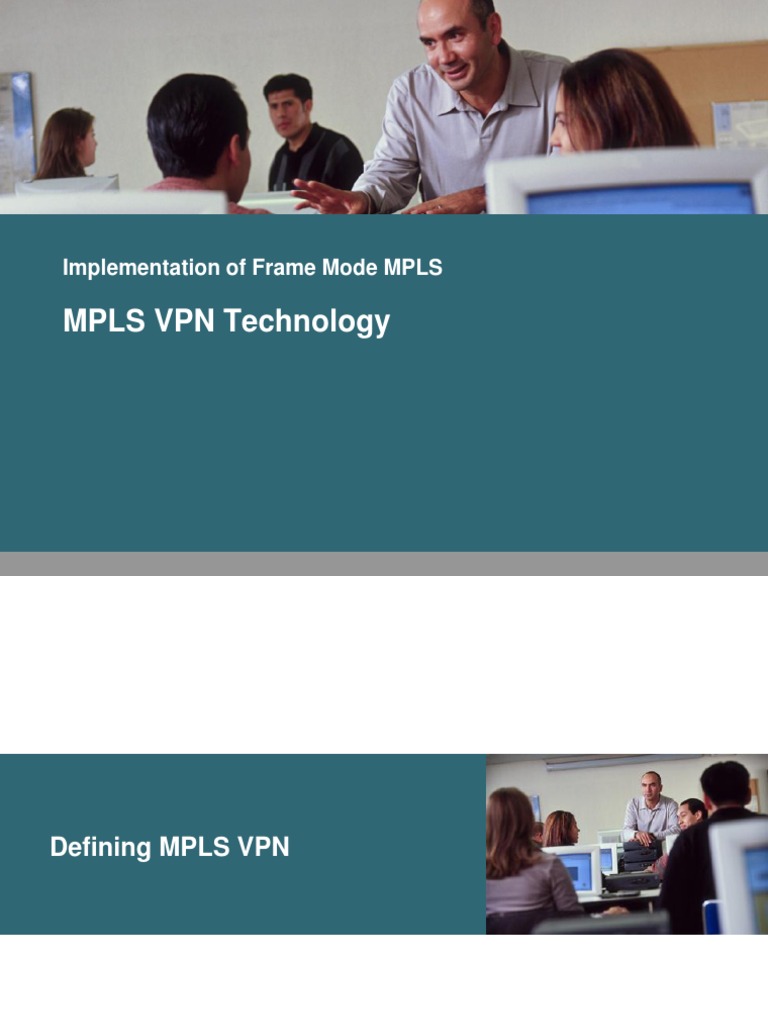 MPLS VPN Technology: Implementation of Frame Mode MPLS | PDF | Virtual ...