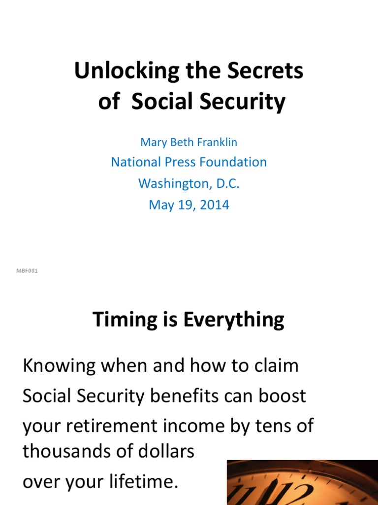 Social Security Strategies | PDF | Social Security (United States ...