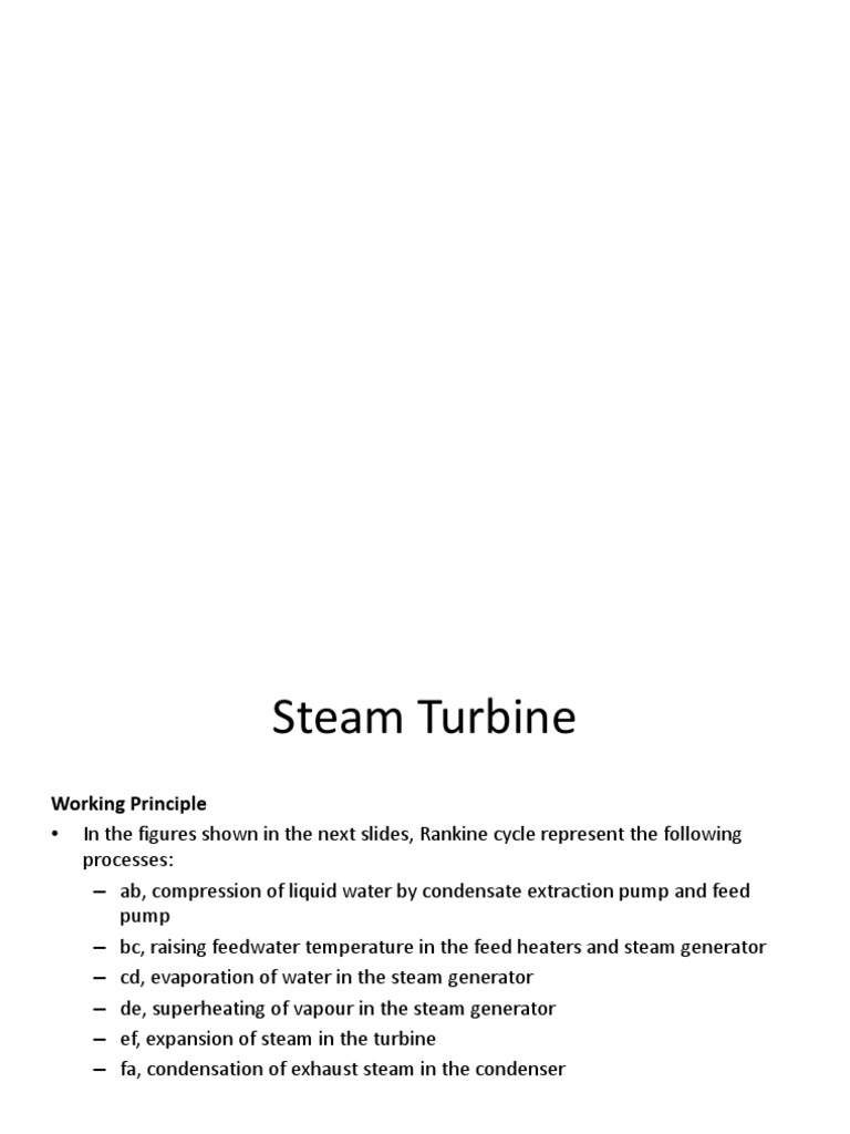 Steam Turbine Basics | PDF | Turbine | Steam