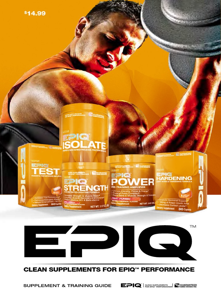 Epiq Series Catalogue | PDF | Muscle Hypertrophy | Strength Training