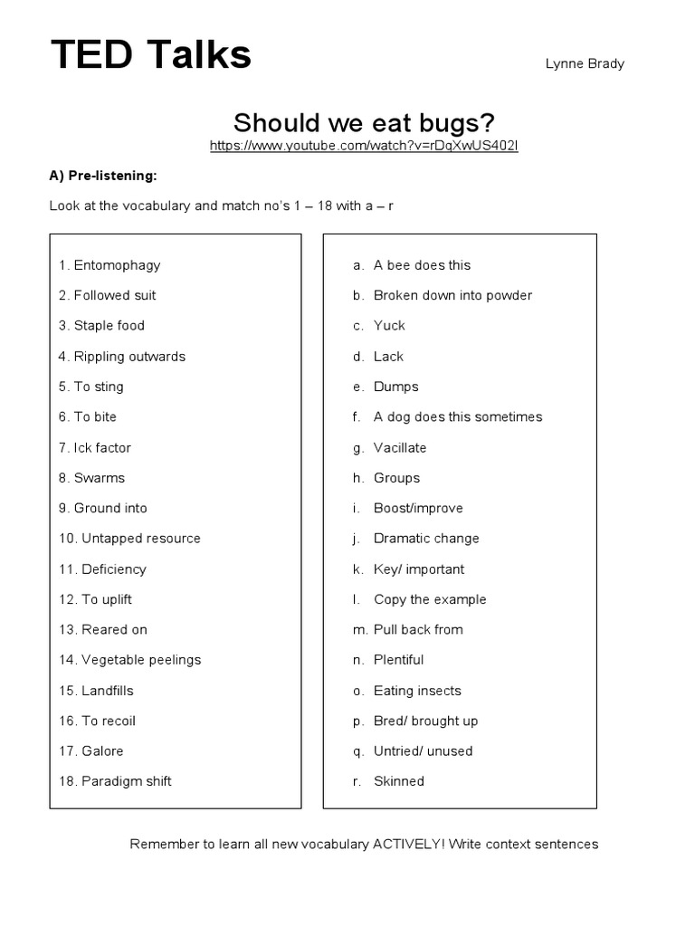Should We Eat Bugs | PDF | Insects | Environment