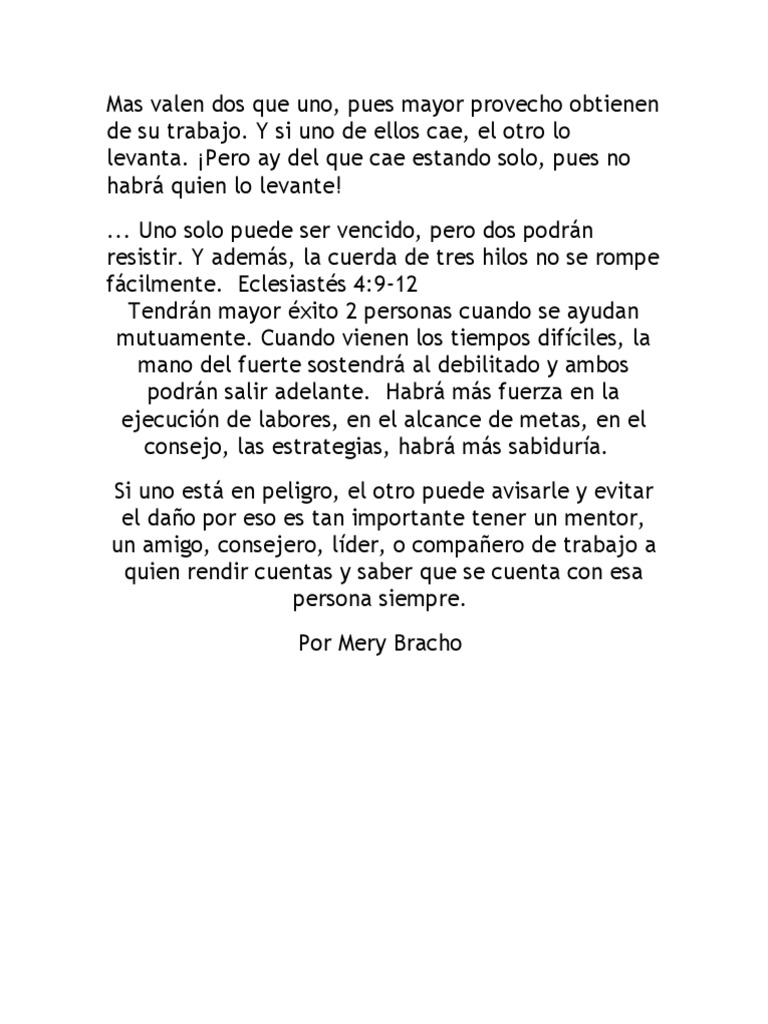 Poemas sobre el trabajo en equipo | PDF | Ocio | Deportes
