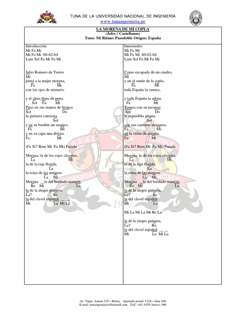 La Morena de Mi Copla | PDF | Arte