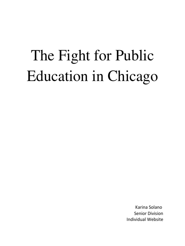 NHD Annotated Bibliography | PDF | No Child Left Behind Act | Schools