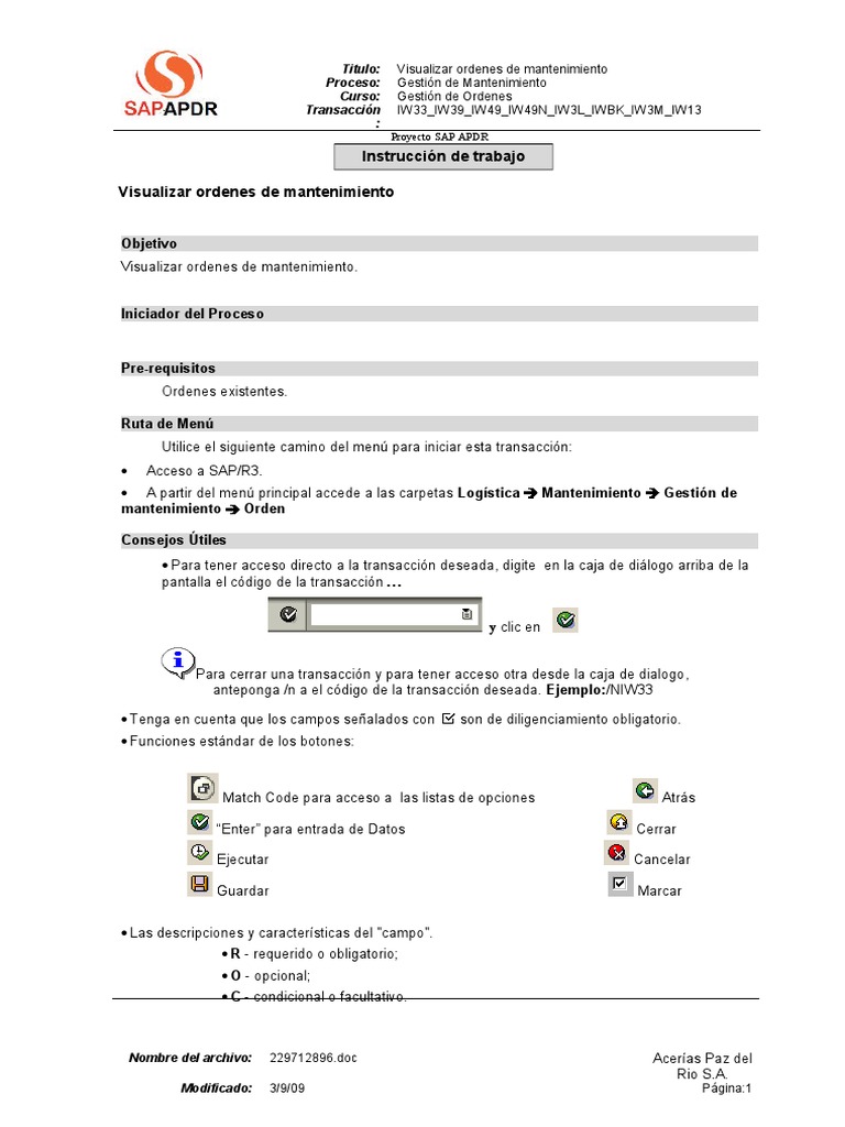 03.IW33 - IW39 - IW49 - IW49N - IW3L - IWBK - IW3M - IW13-Visualizar ...