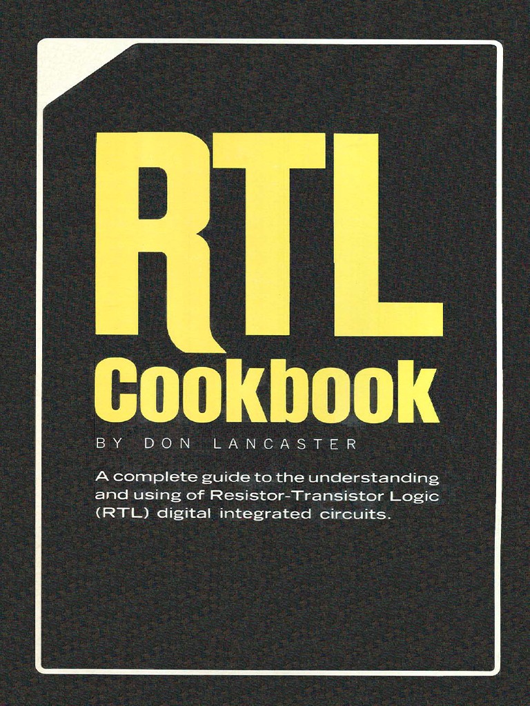 RTL Resistor-Transistor Logic Cookbook | PDF | Battery (Electricity ...