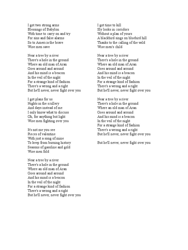 The Riddle Lyrics | PDF