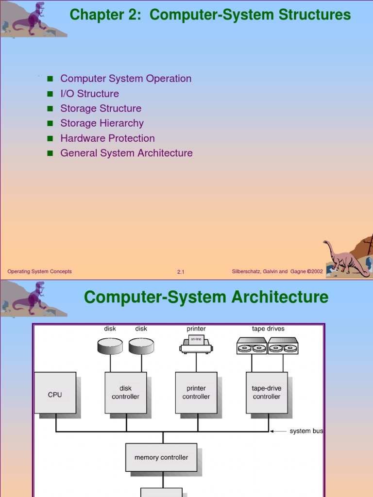 Chapter 2: Computer-System Structures | PDF | Operating System | Computer Data Storage