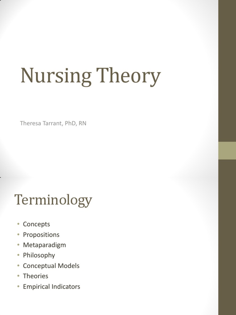 Nursing Theory - Structure of Nursing Knowledge | PDF | Paradigm | Concept