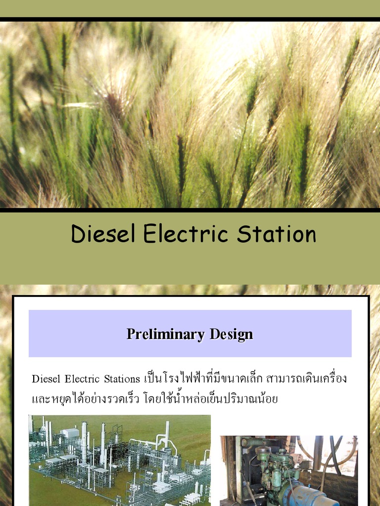 Diesel Electric Station | PDF