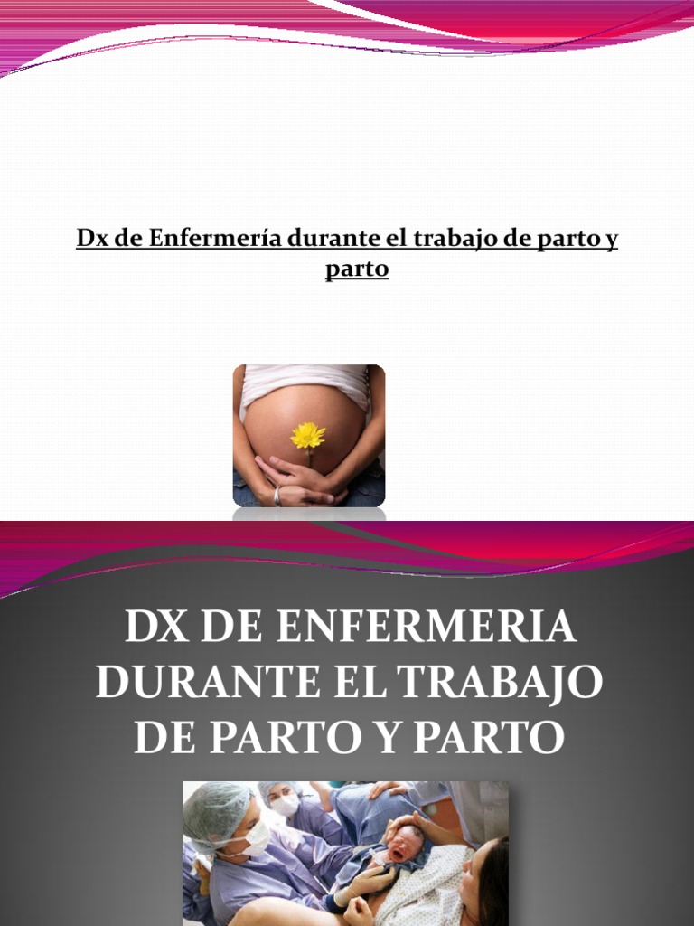DX Parto y Trabajo de Parto | PDF | Parto | Especialidades Medicas