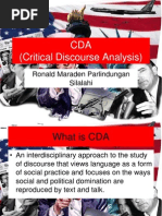 Fairclough CDA Model Explanation | PDF | Discourse | Liberal Arts Education